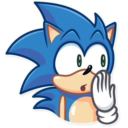 Набор стикеров для Telegram «Соник 2»