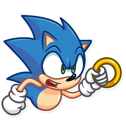 Набор стикеров для Telegram «Соник 2»