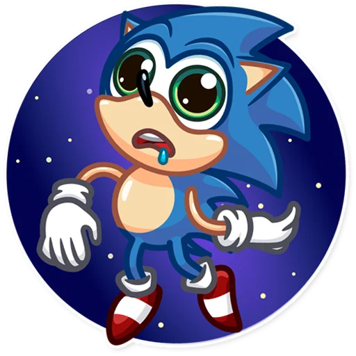 Набор стикеров для Telegram «Соник 2»