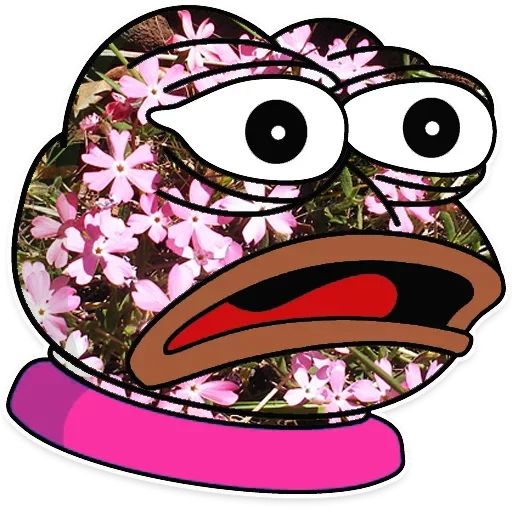 Набор стикеров для Telegram «Strange Pepe»